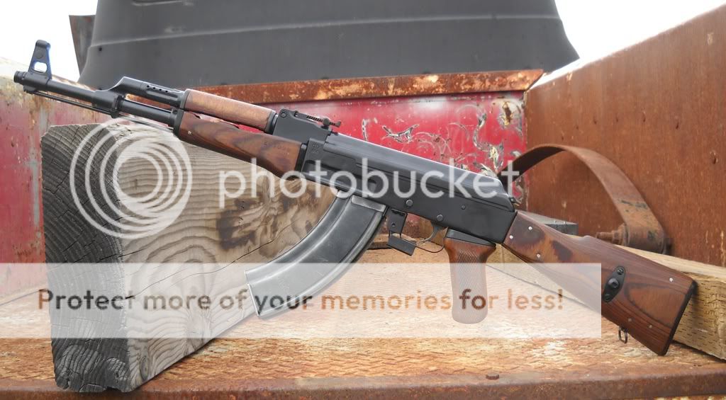 polish milled reweld with current demilled rec. Finished! | AK Rifles