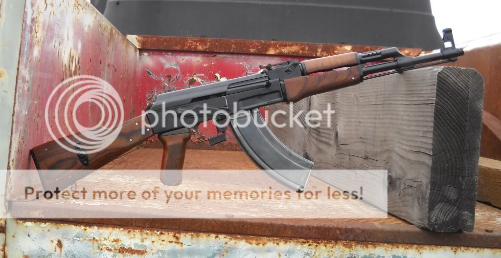 polish milled reweld with current demilled rec. Finished! | AK Rifles