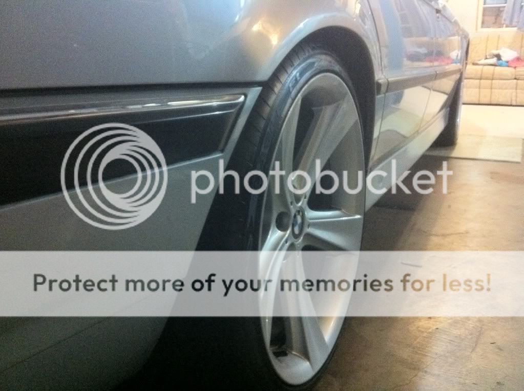 Silver E38 w/ style 128 wheels 21".Lowering options