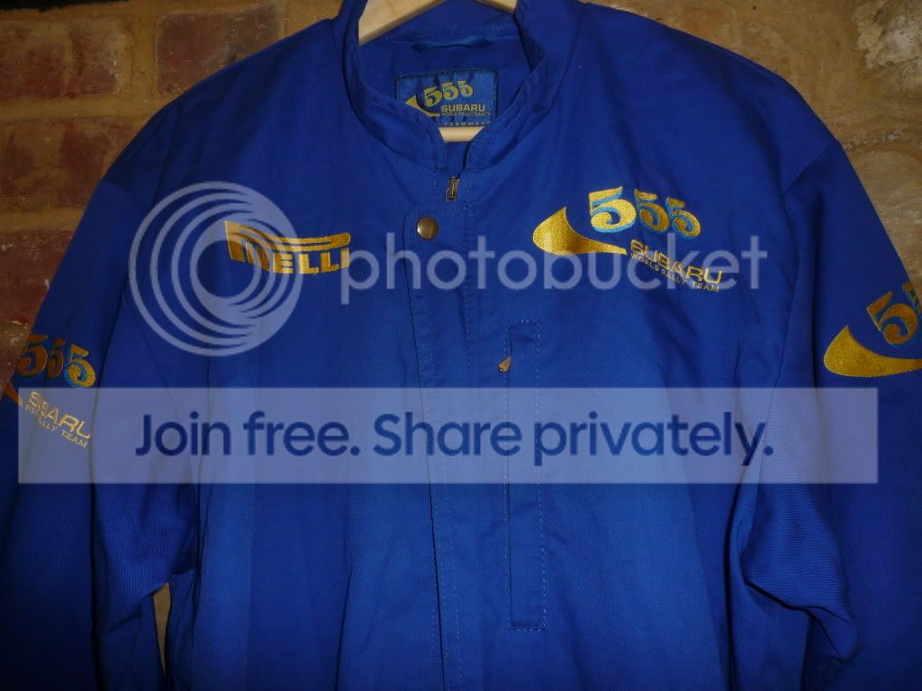Genuine 555 Rally Team overalls for sale - ScoobyNet.com - Subaru ...